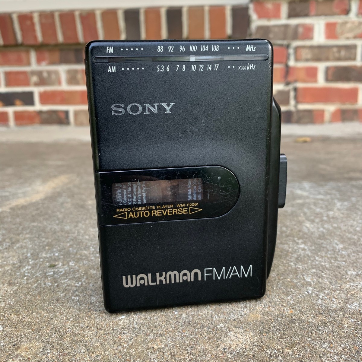 Sony Walkman WM-F2061 Repair – Aaron Hartley